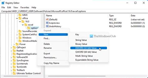 How To Modify The Number Of Undo Levels In Excel