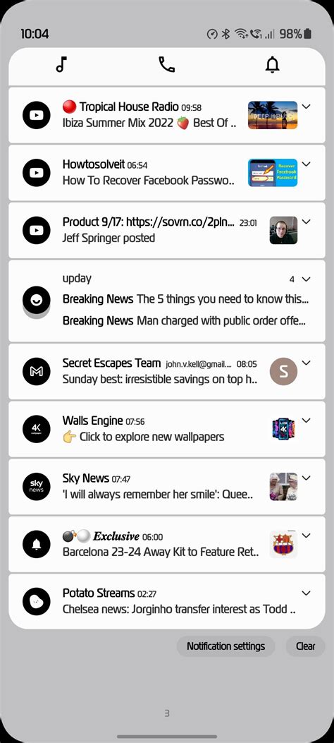 notification icons oneui 5 0 beta samsung community