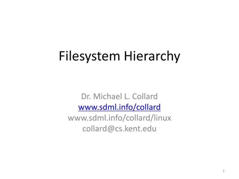 ppt filesystem hierarchy powerpoint presentation free download id