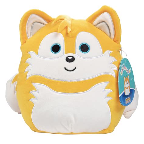 Squishmallows Original 8 Inch Tails Sonic The Hedgehog Official