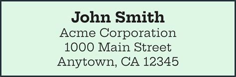 Best Fonts For Address Labels In Word