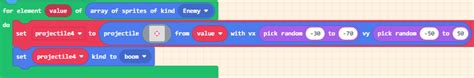 i want multiple enemies on screen to shoot help microsoft makecode
