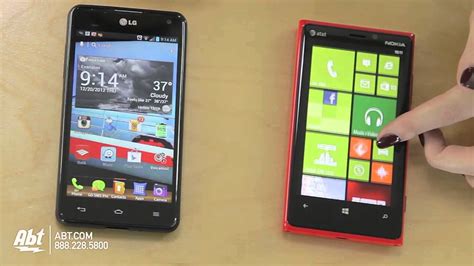 android vs ios vs windows phone interface differences youtube