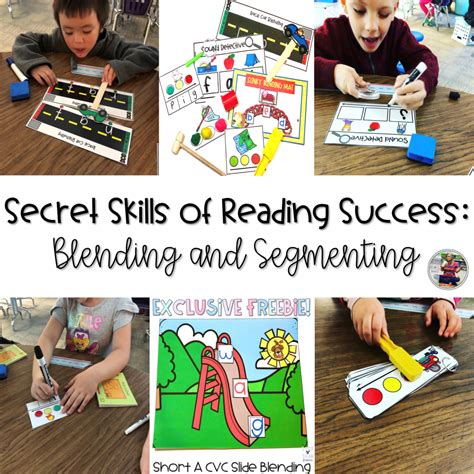 Secret Skills Of Reading Success Blending And Segmenting Sweet N