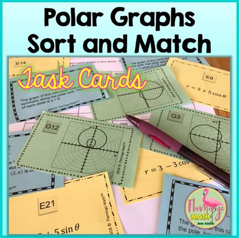 Polar Graphs Sort And Match Activity Unit 6 Precalculus Tpt