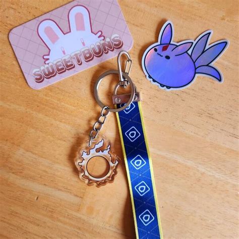 Ffxiv Role Lanyard W Quest Marker Charm Etsy