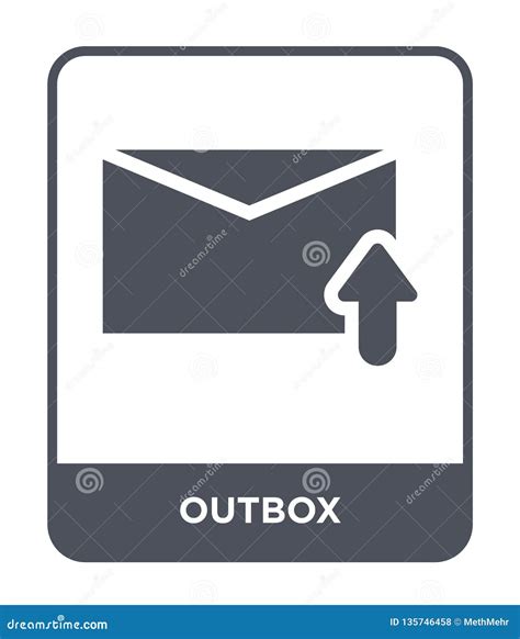 Outbox Icon Trendy And Modern Outbox Symbol For Logo Web App Ui Outbox Icon Simple Sign