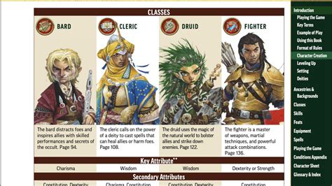 Pathfinder 2e Remaster Player Core Review Youve Got Three Actions