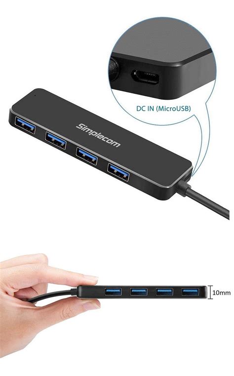 Simplecom CH Port USB Hub CH Mwave