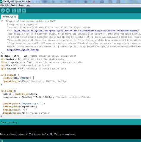 Wireless UART With Arduino And MHz Or MHz Module