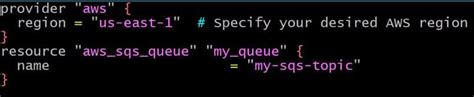 How To Create Sqs In Aws Using Terraform Geeksforgeeks