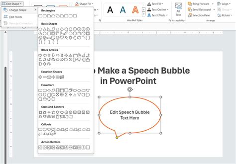 How To Make A Speech Bubble In PowerPoint Step By Step