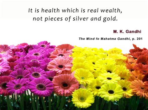 Gandhi Quotes About Health Quotesgram