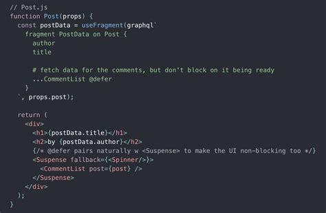 Sample Code Question On Building Great User Experiences With Concurrent Mode And Suspense Blog