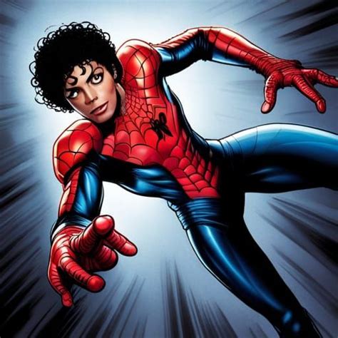 Michael Jackson As Spiderman Ai Generated Artwork Nightcafe Creator