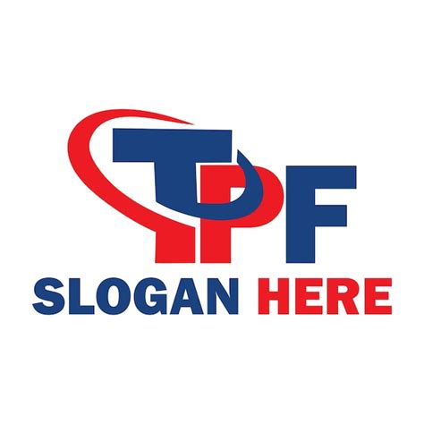Premium Vector Tpf Letter Logo Design With A Circle Shape Tpf Circle And Cube Shape Logo Design