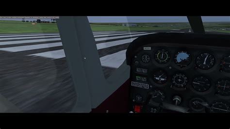 How To Start Up A Cessna C172p In Flight Gear Simulator Youtube