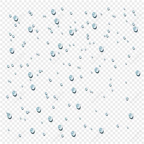 푸른 물 방울 비 물방울 일러스트공기루비아 Png 일러스트 무료 다운로드 Lovepik