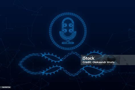 개인 비서 및 음성 인식 개념 그라데이션 벡터 일러스트는 음파 지능형 기술의 일러스트레이션 벡터 스톡 일러스트레이션 개념에 대한 스톡 벡터 아트 및 기타 이미지 Istock