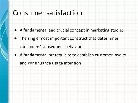 Expectation Confirmation Theory English Pptx