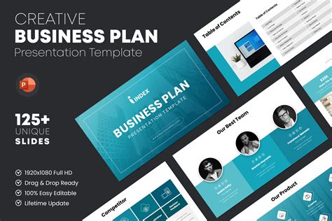 Business Plan PowerPoint Template Graphic By CreativeSlides Creative Fabrica