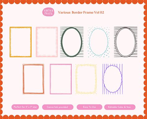 Hand Drawn Border Frame Illustration Svg Png Wavy Border Png Hand Drawn Doodle Border Frame