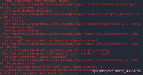 kali中pip安装慢 超时 我是这样解决的 kali pip安装速度慢 csdn博客