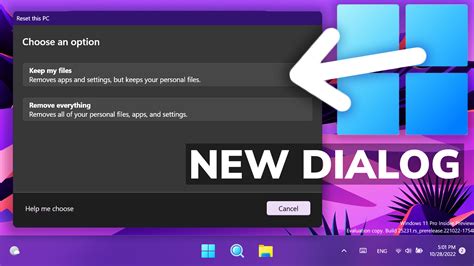 How To Enable New Dialog Ui For Reset This Pc In Windows 11 25231 Tech Based