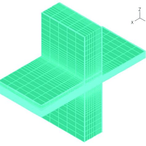 The Geometry Of The Numerical Model After Creation Of A Finite Element