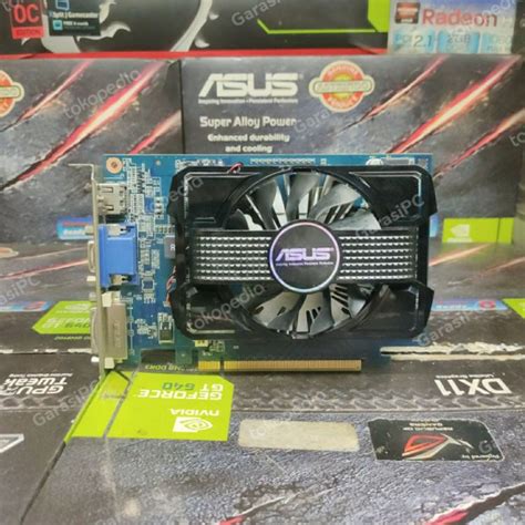 Jual Vga Card Asus Nvidia Geforce Gt Gb Bit Ddr Shopee Indonesia