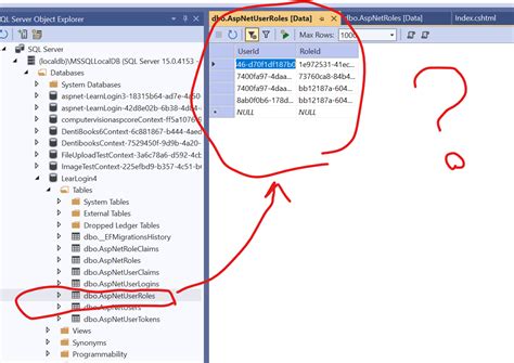 How To Show Assigned User Roles In Aspnet Stack Overflow