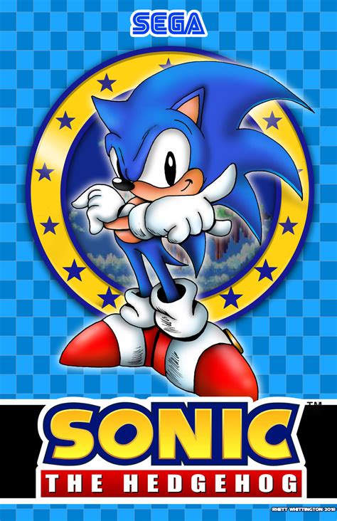 Sonic Poster By Whittingtonrhett On Deviantart