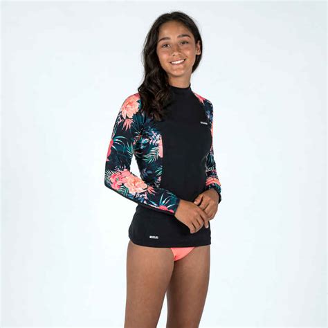 Girls Swimsuit Bottoms 100 Zeli Coral Decathlon