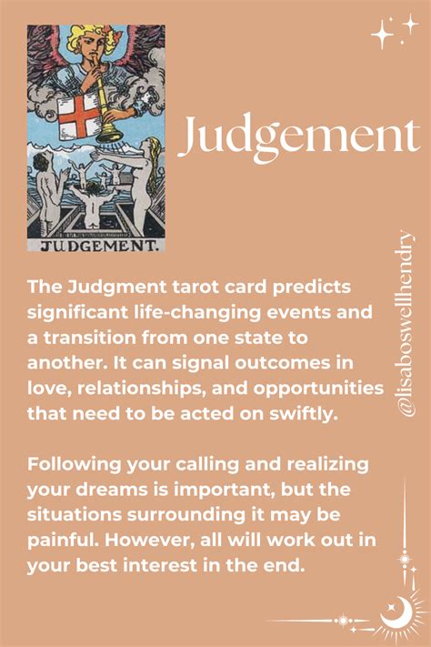 Judgement Tarot Guide