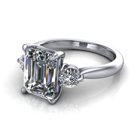 Juniper Emerald Wedding Bands