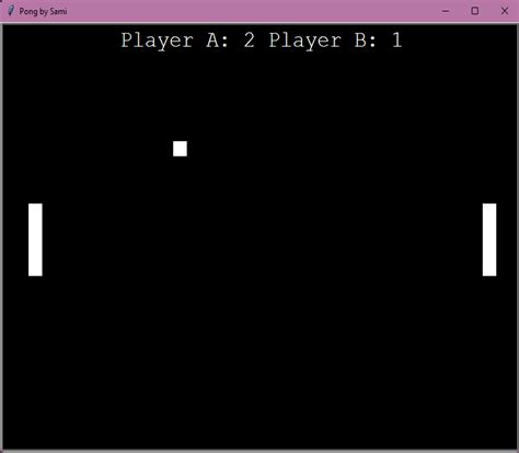 Github Samihaddad99pong