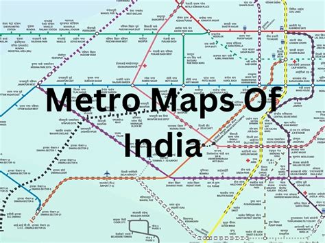 Kolkata Metro Map