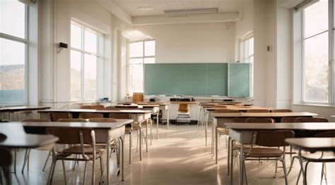 Premium Photo Empty Class Room