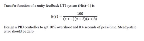 Solved Control Systems I Need The Answer Of This Question In Chegg