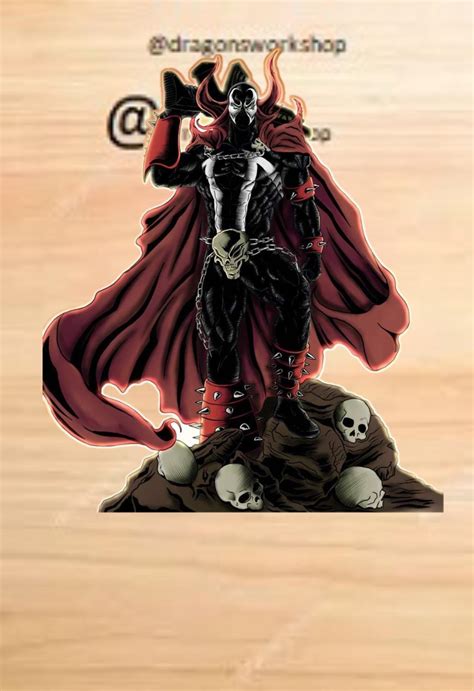 Spawn Sticker Mk11 Mortal Kombat Vinyl Sticker Image Comics Decal