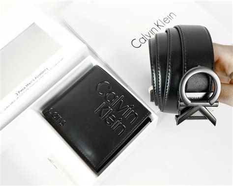 Ck Wallet Belt Set For Men 6