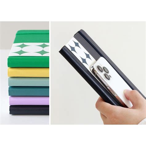 Indigo Prism A5 Undated Monthly Diary Lined Notebook