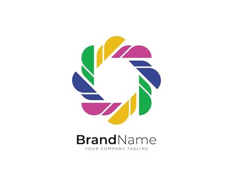 Premium Vector Abstract Colorful Circle Logo Template Design