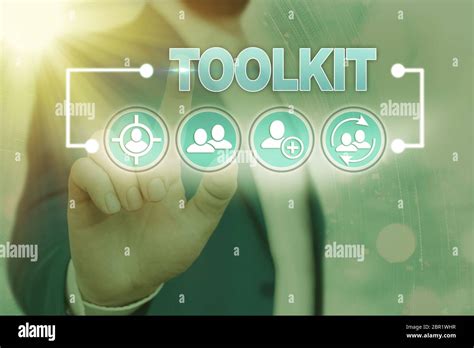 Handwriting Text Writing Toolkit Conceptual Photo Set Of Tools Kept In