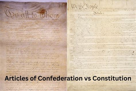 Articles Of Confederation Vs Constitution Whats The Difference