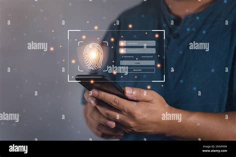Cyber Security And Fingerprint Login User Identification Information