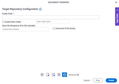 Document Transfer Target Repository File System