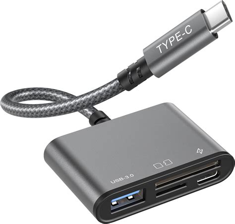 Amazon Com Acer SD 4 0 Card Reader UHS II Micro SD Reader USB C Dual Slot Type C Memory Card