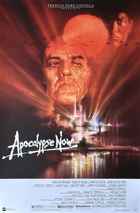 Apocalypse Now Movie Poster Marlon Brando Bob Peak Mondo
