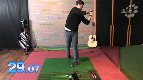 골프1분레슨 스윙시 오른쪽 어깨를 이용한 척추각 유지하는 방법 골프클럽h Youtube